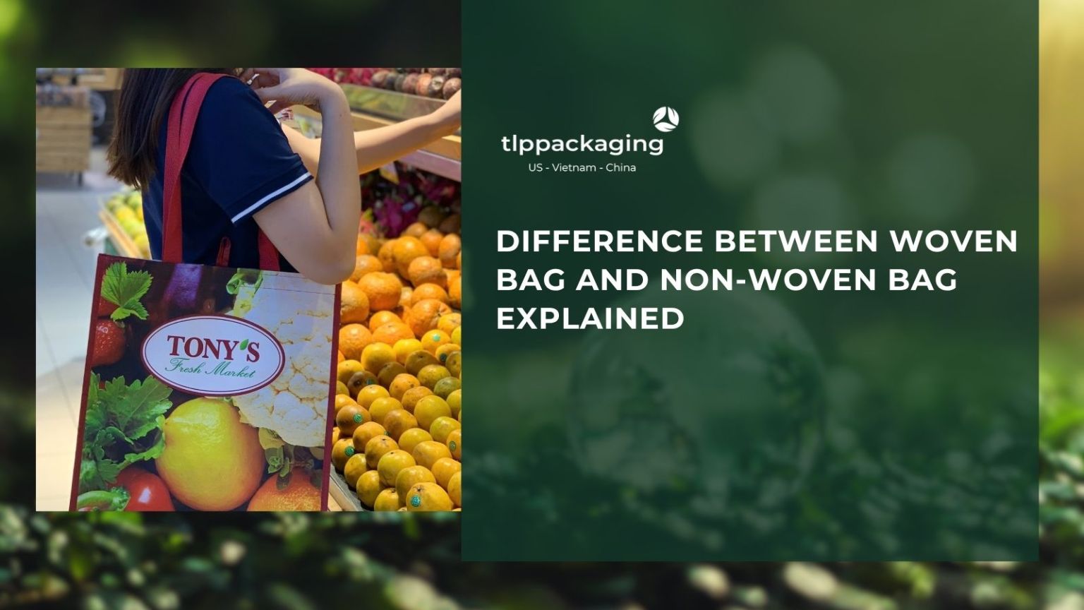 Difference Between Woven Bag and Non-woven Bag Explained
